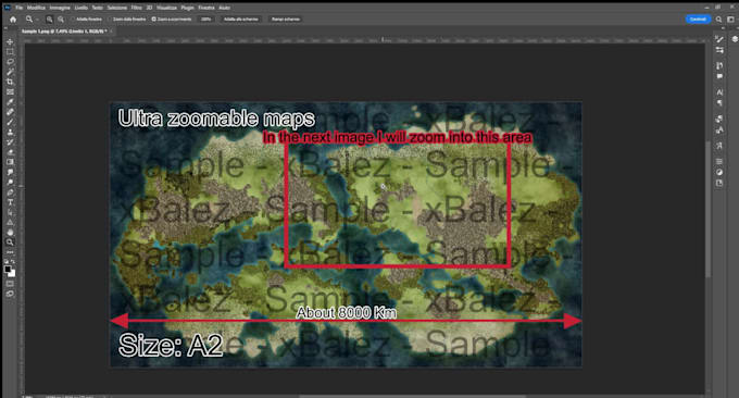 Create an ultra zoomable map of your dnd fantasy world by Xbalez | Fiverr