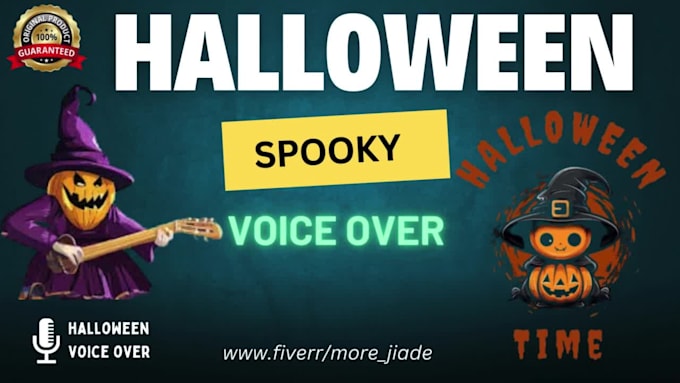 Do spooky scary halloween voice over narration by More_jiade02 | Fiverr