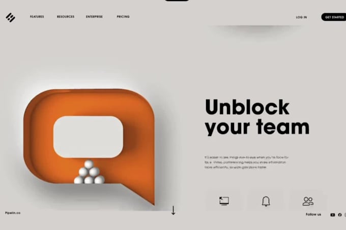 3d animated webflow website 3d spline animation, 3d scrolling animation ...