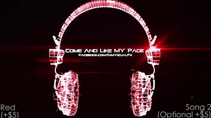 Make this awesome digital headphone intro in hd by Gjmfilms | Fiverr