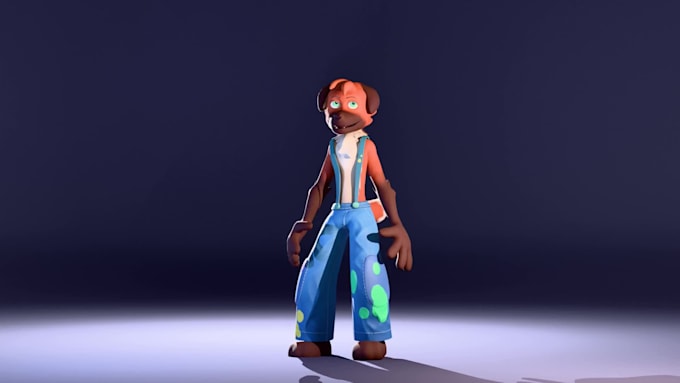 Realistic 3d mascot design, 3d mascot modelling, 3d mascot animation by ...