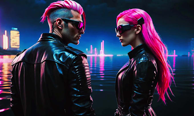 Create animated music video ai music video music visualizer by Annajasoni | Fiverr