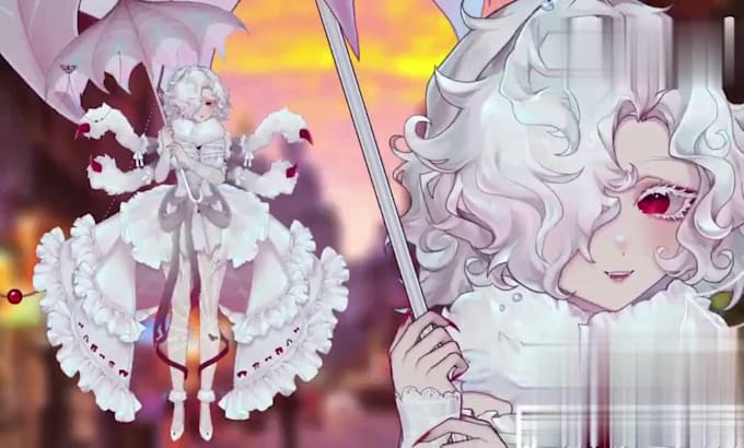 Draw custom live 2d vtuber model, live 2d riging, vtuber commission by ...