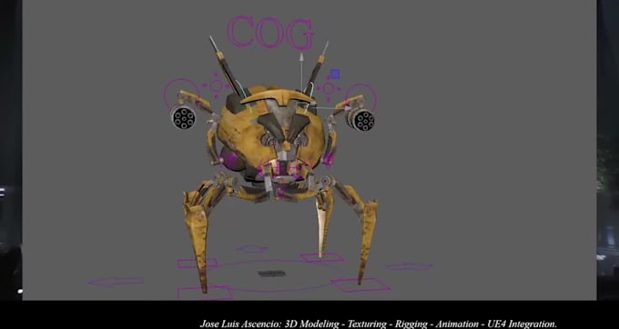 Create the rigging for your models by Theleay14 | Fiverr