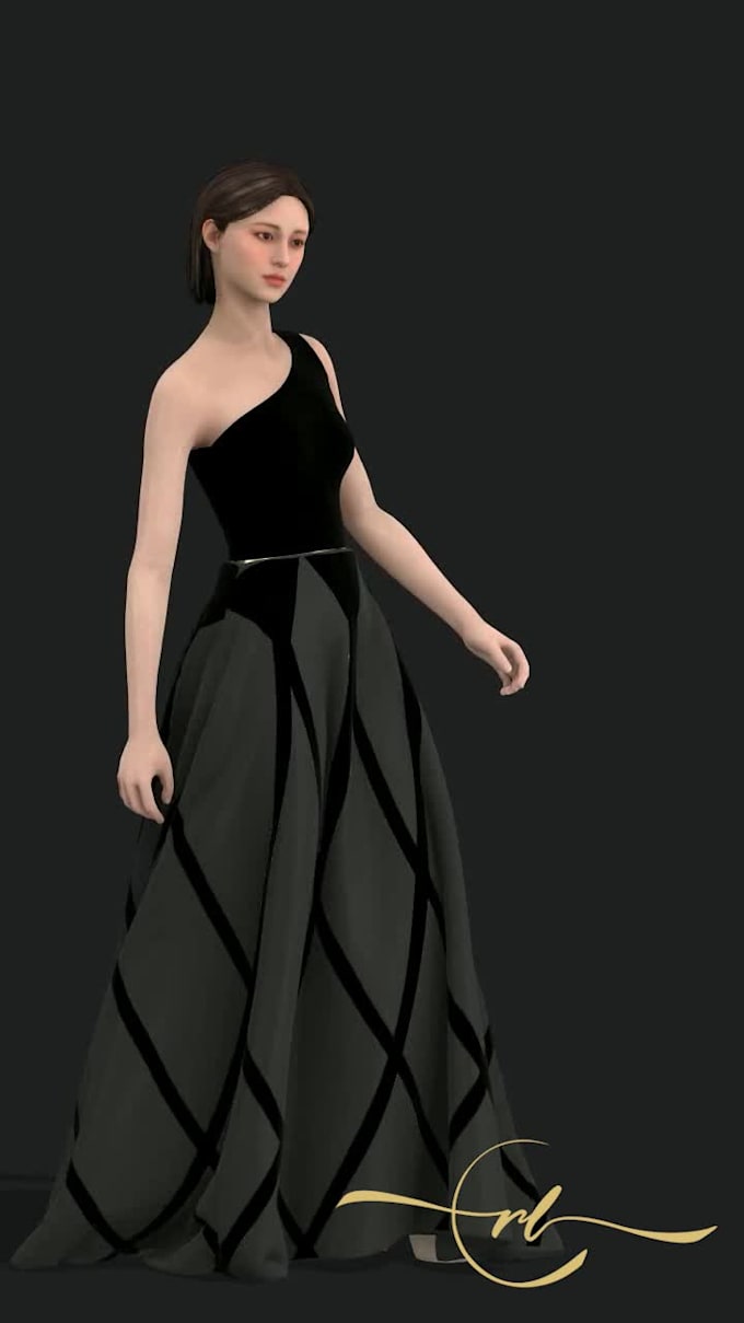 Create 3d fashion design clothing with photorealistic rendering and ...
