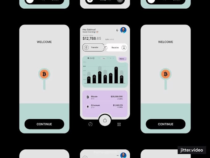 Design saas landing pages and mobile app using figma by Shinning_light ...