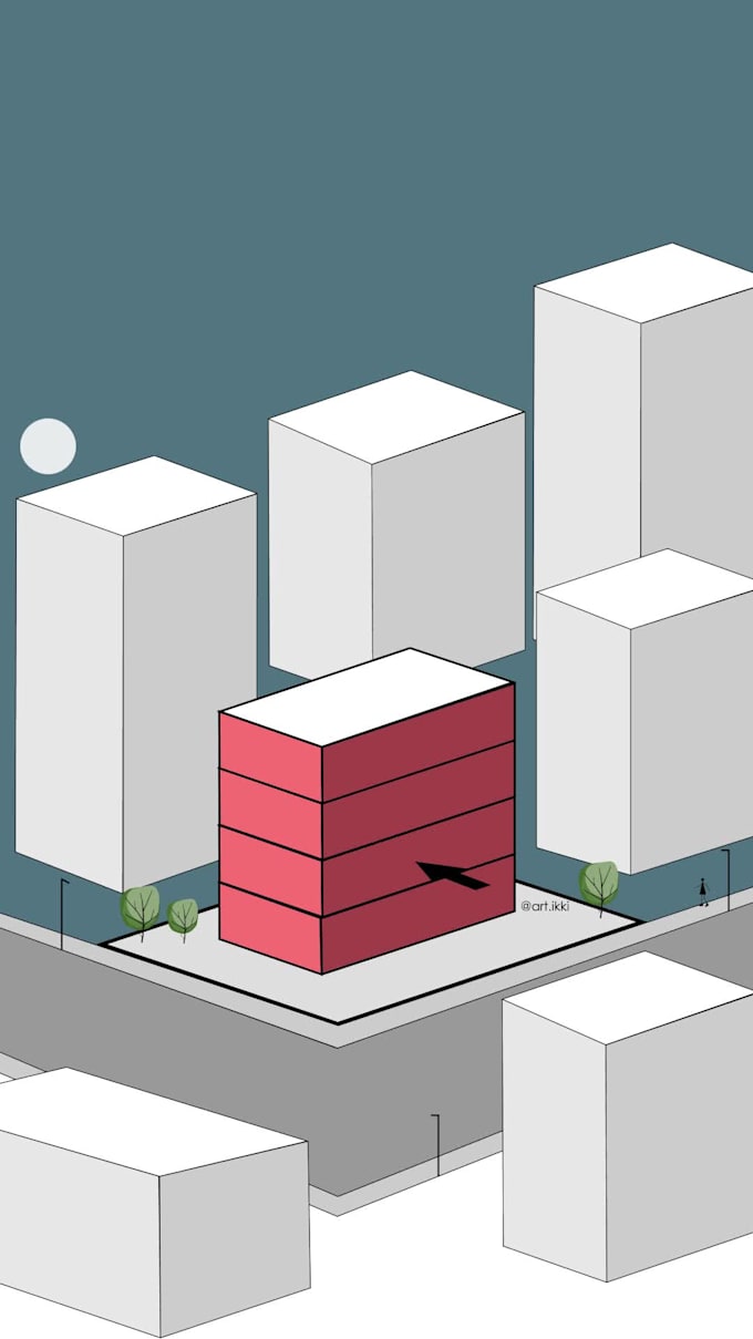 Create 3d architectural diagrams by Artikki | Fiverr