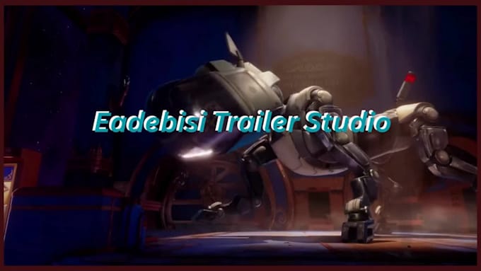 Create cinematic game trailer movie trailer for game character 3d ...