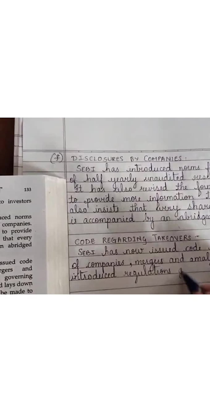 Write a clean readable handwriting by Shreya1601 | Fiverr
