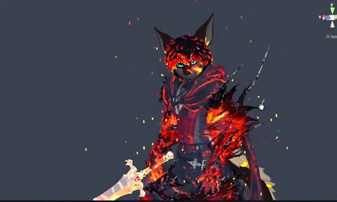 Custom vrchat avatar vr character furry avatar 3d vtuber model nsfw vrc ...