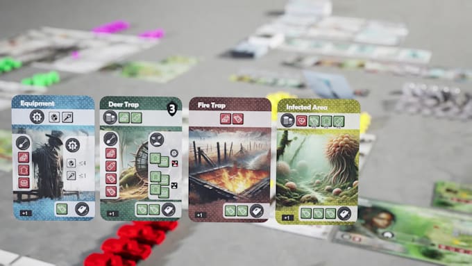 Design creative card layout for your card game or board game by ...