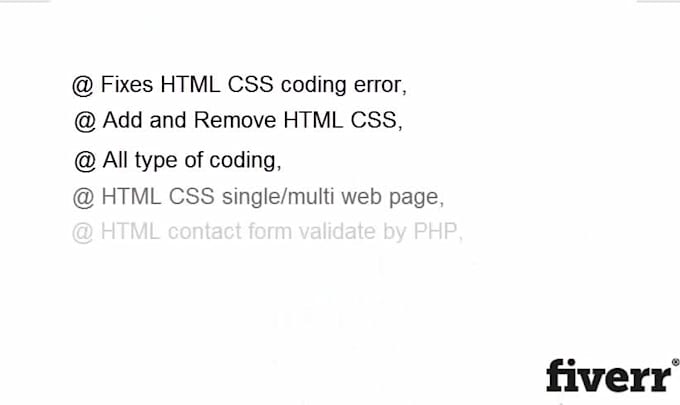 Fix html css wordpress issues and errors by Sultansls | Fiverr