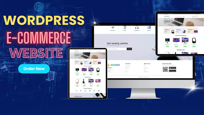 Create wordpress ecommerce website woocommerce website or online store by Hassan_molla | Fiverr
