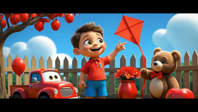 Create custom 2d learning nursery rhymes animation videos for kids by ...