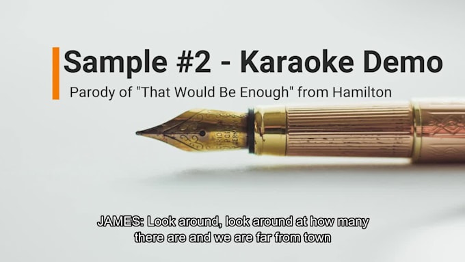 Write parody lyrics to a popular song by Mackrr | Fiverr