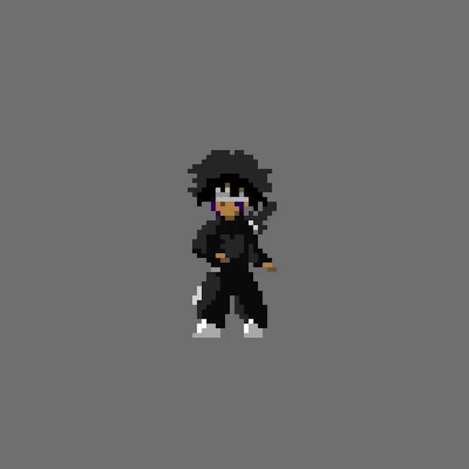 Create 2d Pixel Sprite Sheet Pixel Animation Pixel Character