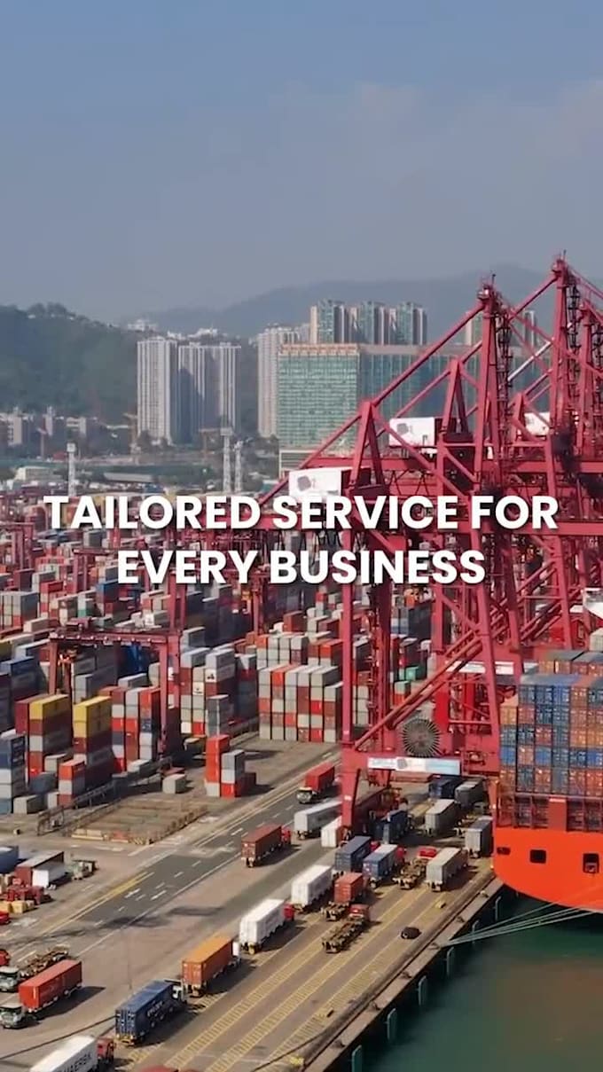 Create hq logistic warehouse promo video, truck, dispatch, delivery ...