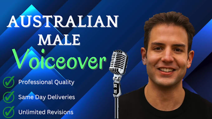 Record an australian male voice over by Aussie_brendan | Fiverr