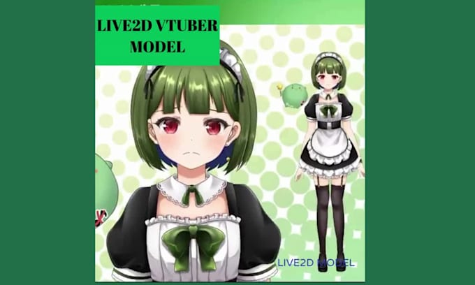 Design live2d vtuber model vtuber rigging live2d character by Noah_blackstone | Fiverr