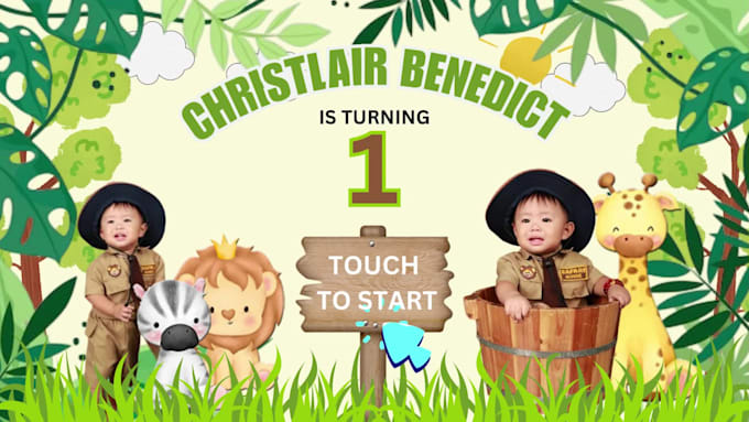 Design photobooth templates, overlays and animated start screen by ...