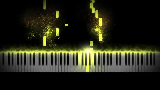 Make piano visualization with synthesia and after effects by Arnavekapure | Fiverr