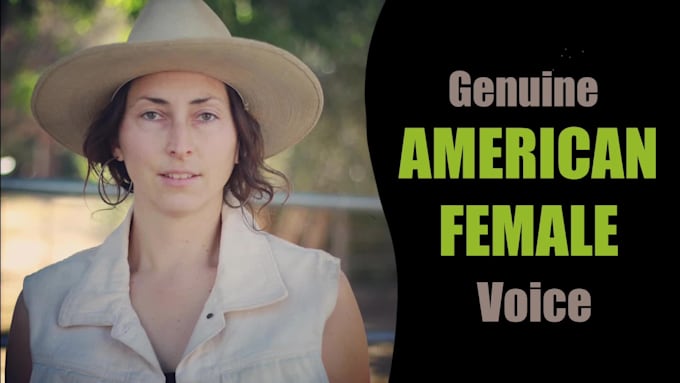 Be your genuine american female voice actor by Jessieandra1 | Fiverr