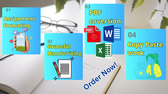 Do pdf conversion job and unique handwriting extra fast delivery 2 to 3 ...