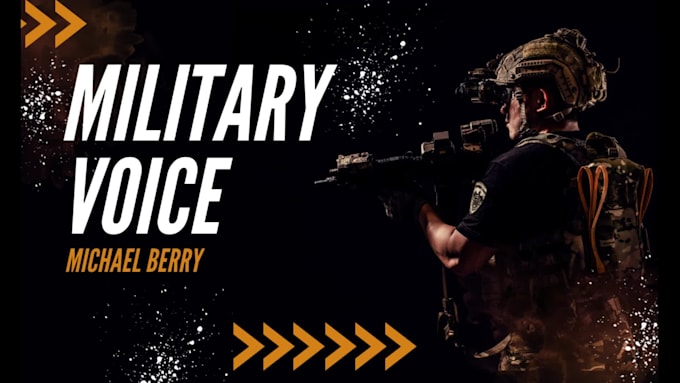 Record a military, sergeant, or commander, voice over by Vomichaelberry ...
