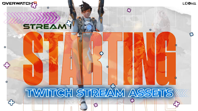 Create live stream assets and creatives by Lidovision | Fiverr