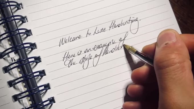 Personalise handwritten letters, poems, notes and more by ...