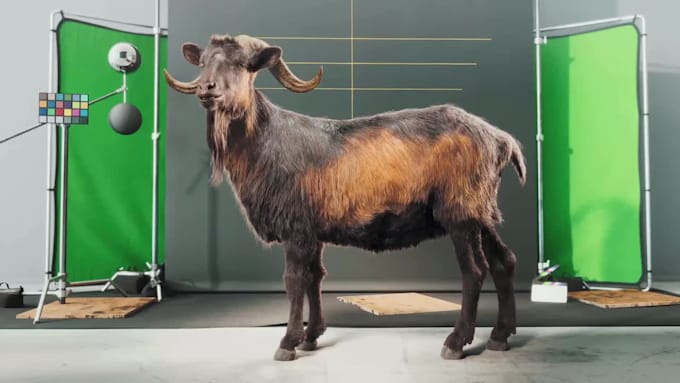 Do realistic cgi 3d animal, animation 3d animal model, with 3d xgen ...