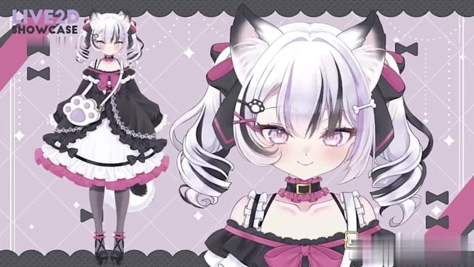 Create custom live 2d vtuber model, live 2d rigging, facerig, vtuber ...