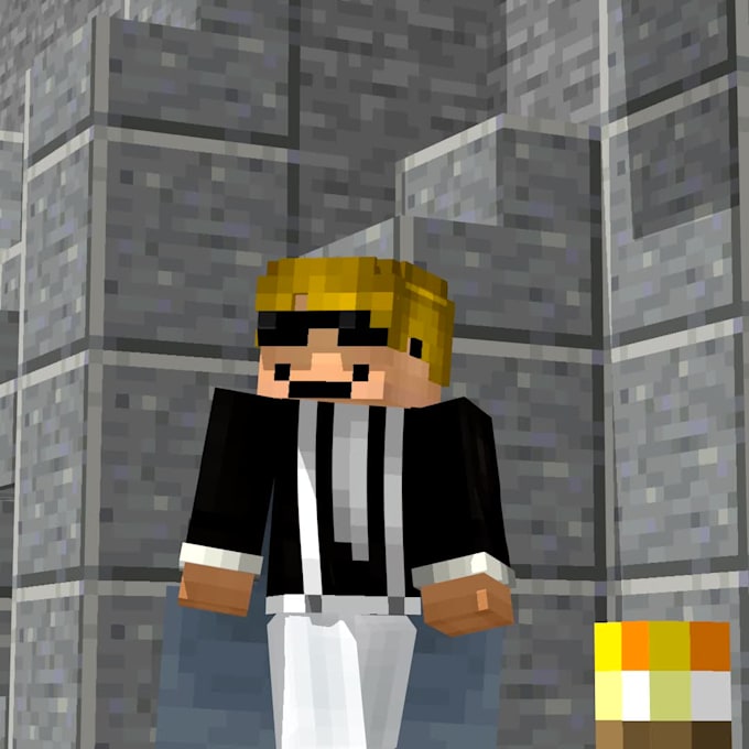 Make a minecraft animation for you by Diicoosrj | Fiverr