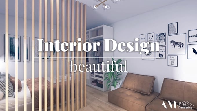 Create photorealistic interior 3d renderings for you by Aemme3d | Fiverr