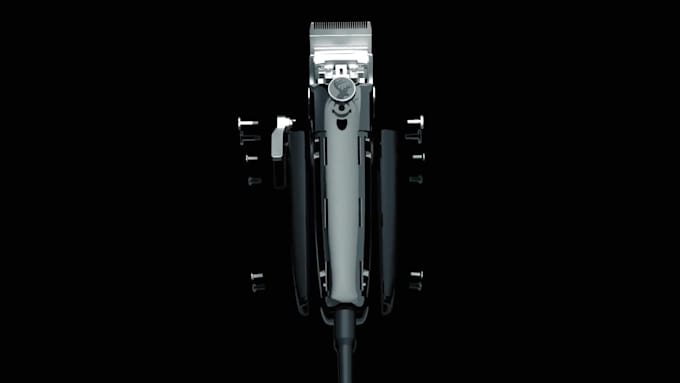 Do 3d clipper animation 3d barbing animation 3d product animation 3d ...