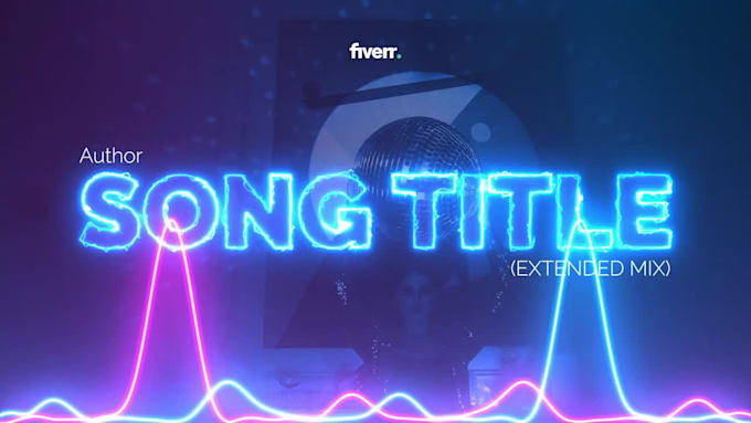 Make this amazing neon music visualizer by Tmarco | Fiverr