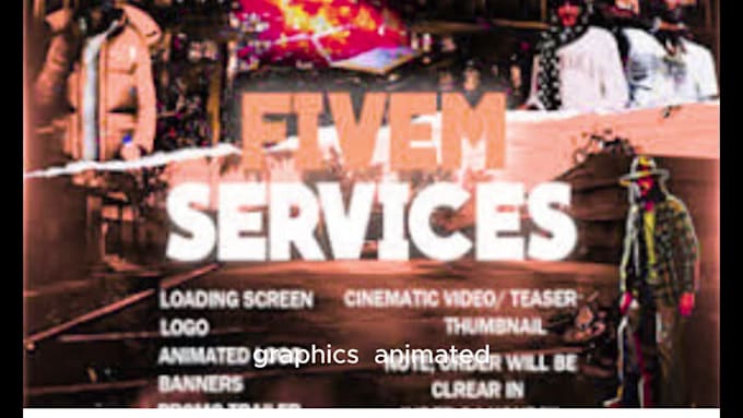 Create amazing loading screen, trailer and logo for your fivem server by Preciousjohn01 | Fiverr