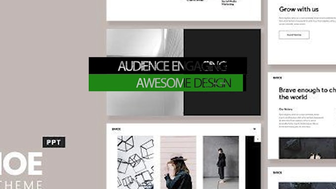 Design professional and aesthetic powerpoint design for focusing ...