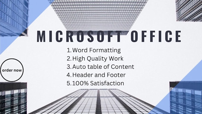 Be format your microsoft office document by Sabihabadar | Fiverr