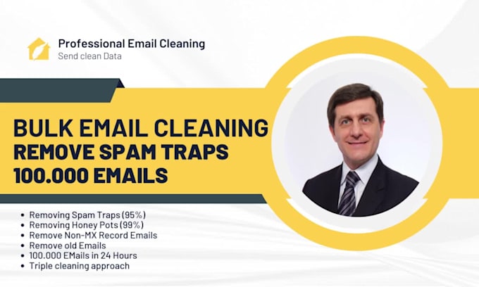 Clean your email data remove spam traps n honeypots and old email by ...