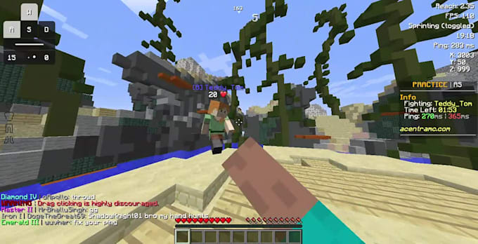 Make you a pro pvp player in minecraft in cheap by Laptopaccount | Fiverr