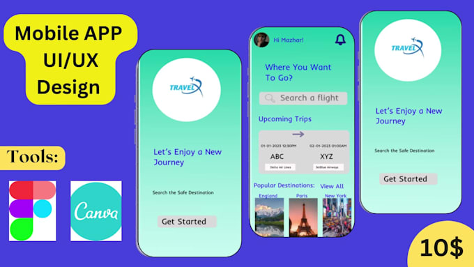 Make app development ui ux design by Ranamazharabbas | Fiverr