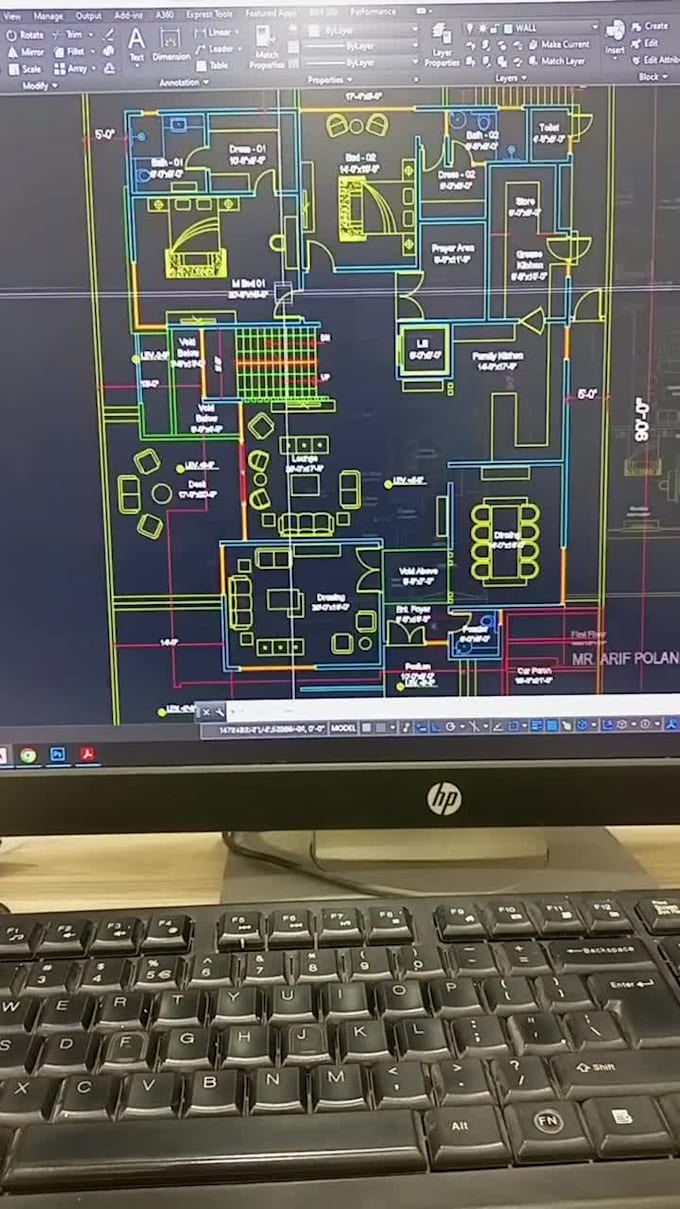 Draw 2d floor plan electrical drawing by Amandrafter | Fiverr