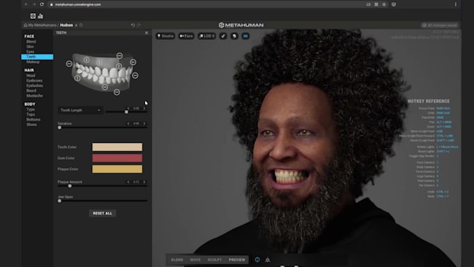 3d metahuman character,3d sculpting,ue4,5 blender, 3d metahuman, modeling,avatar by ...