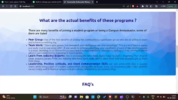 Build or redesign your website by Yash_sajwan | Fiverr