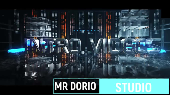 Custom 3d logo animation, youtube intro, video intro outro in high ...