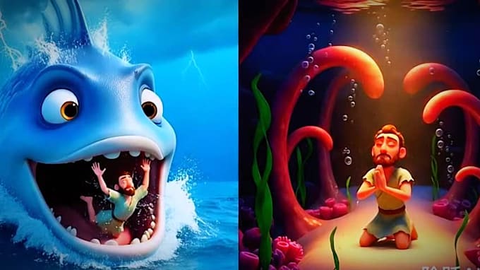 Create 3d ai animated bible story videos from scripture for your ...