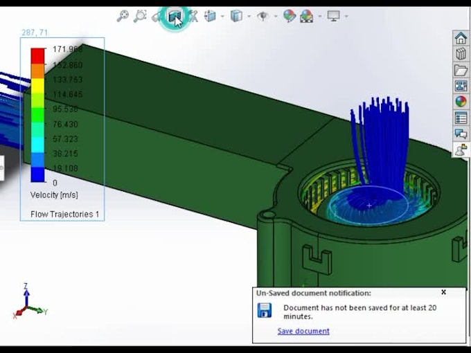 Do flow analysis of 3d model using digital software by Mechanicalsol ...