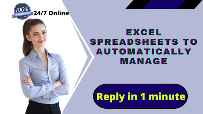 Create Excel Spreadsheets To Automatically Manage Your Data By 8065