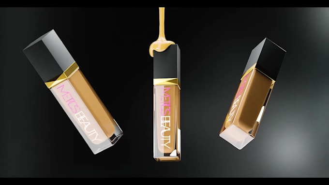 3d cosmetic product animation perfume gif amazon animation video ...